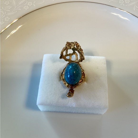 Trifari | Jewelry | Vintage Trifari Hinged Ring | Poshmark